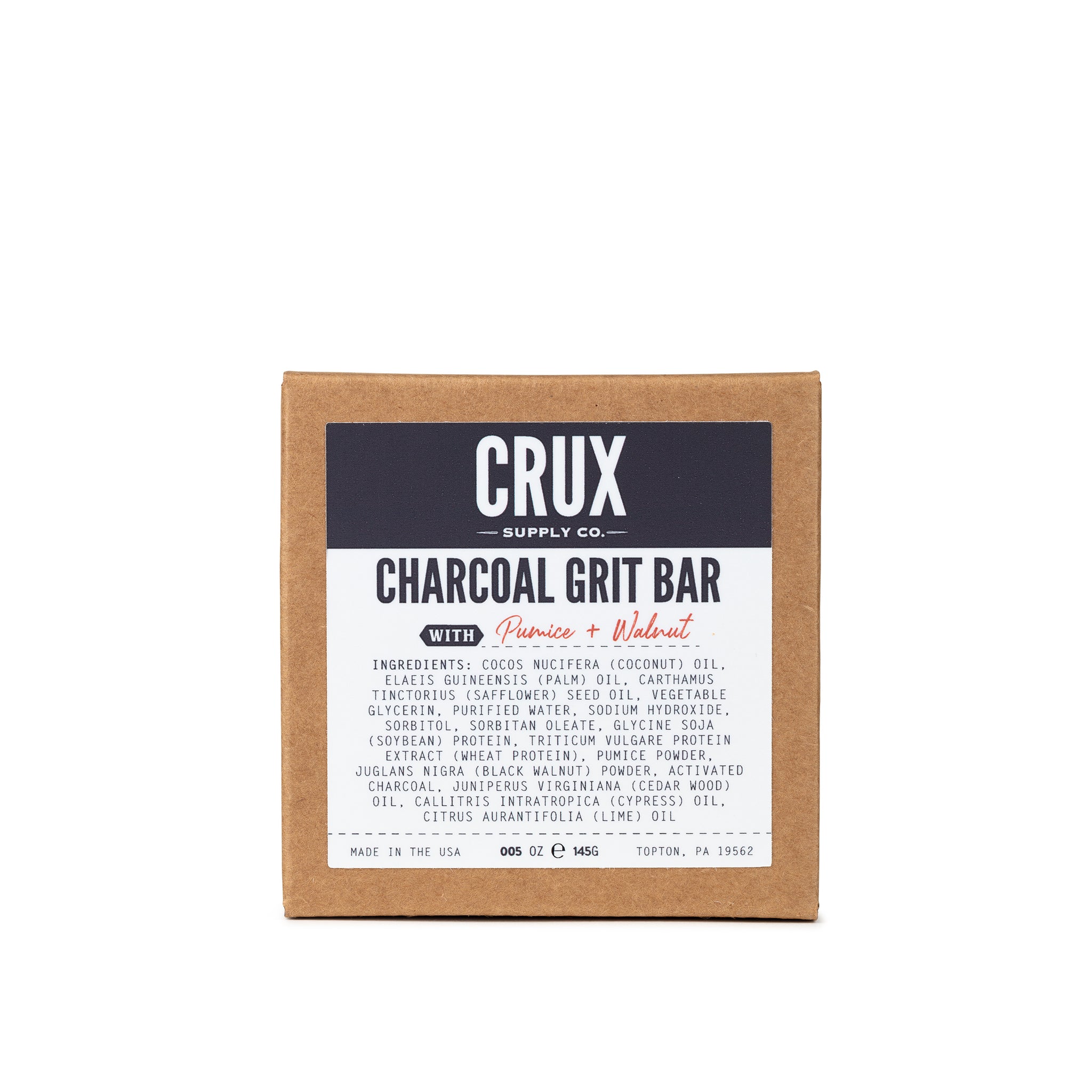 Charcoal Grit Bar – CRUX Supply Co.